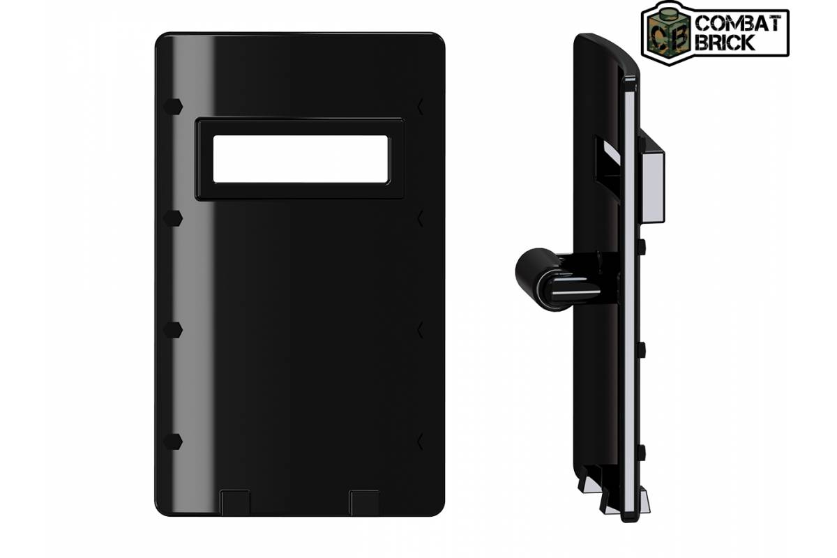 TACTICAL BALLISTIC SHIELD WITH WOODLAND CAMOUFLAGE - CombatBrick ...