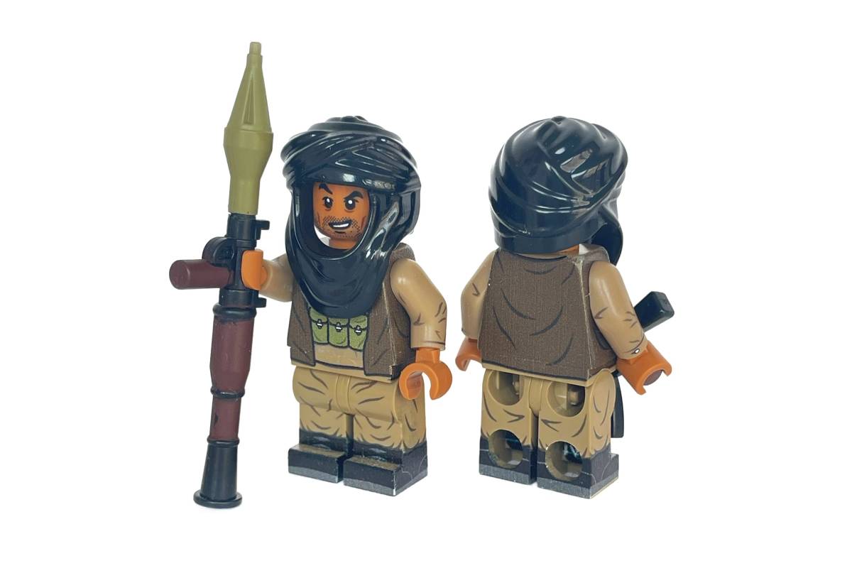 Afghan Terrosist | Minifigure - custom printed Lego military ...