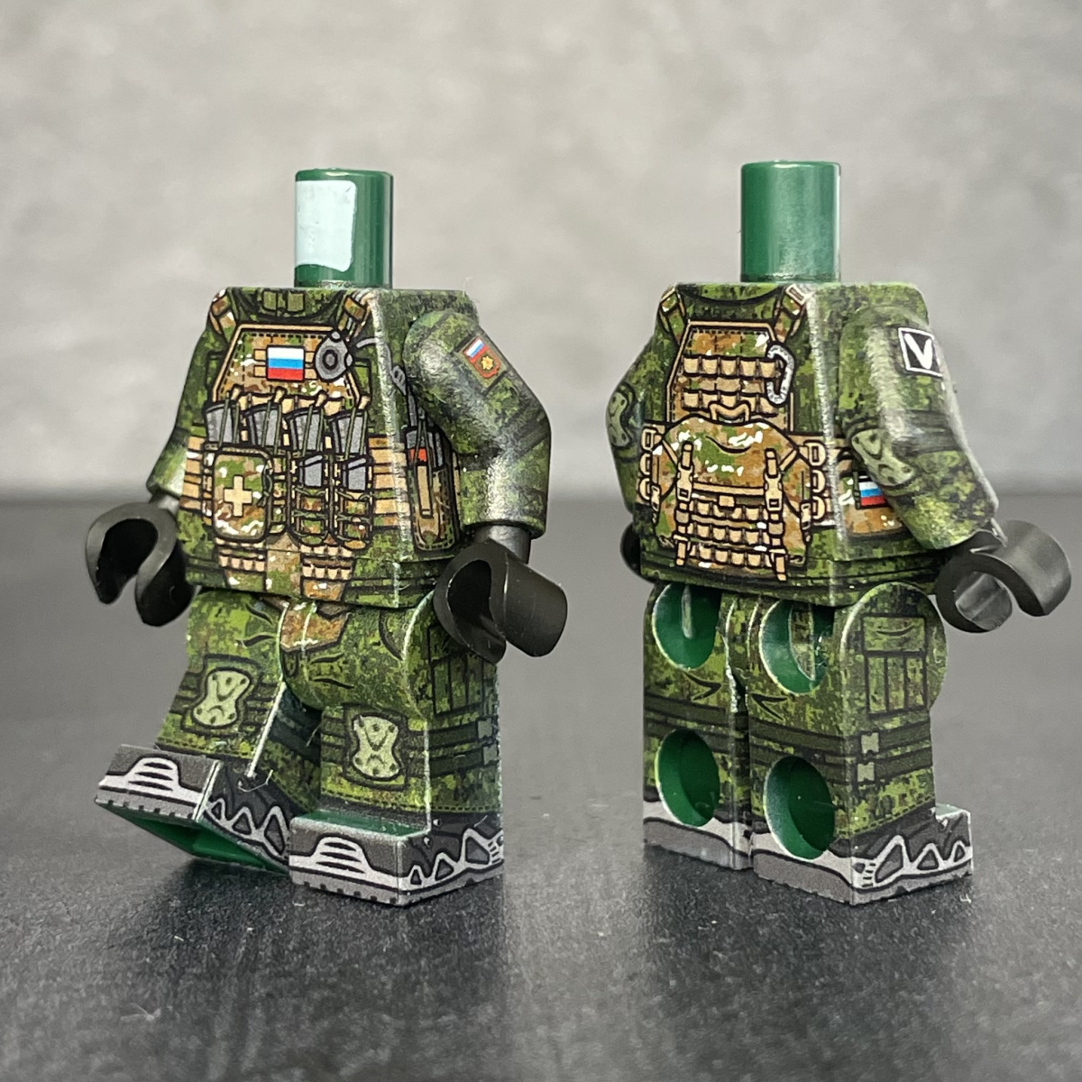 Russian Ratnik Suit Pixel v5 | Multicam Vest - custom printed Lego ...