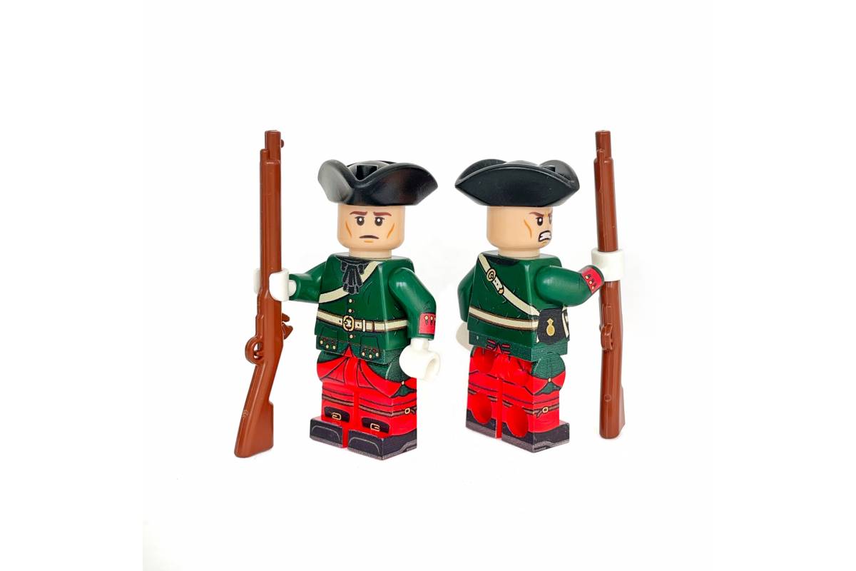 Russian Infantry during Great Northern War - custom printed Lego ...