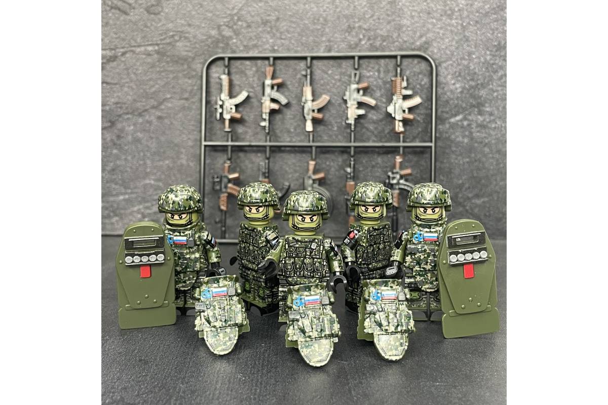 Russian Ratnik Squad | Brickpanda - custom building toys | Nevabrick