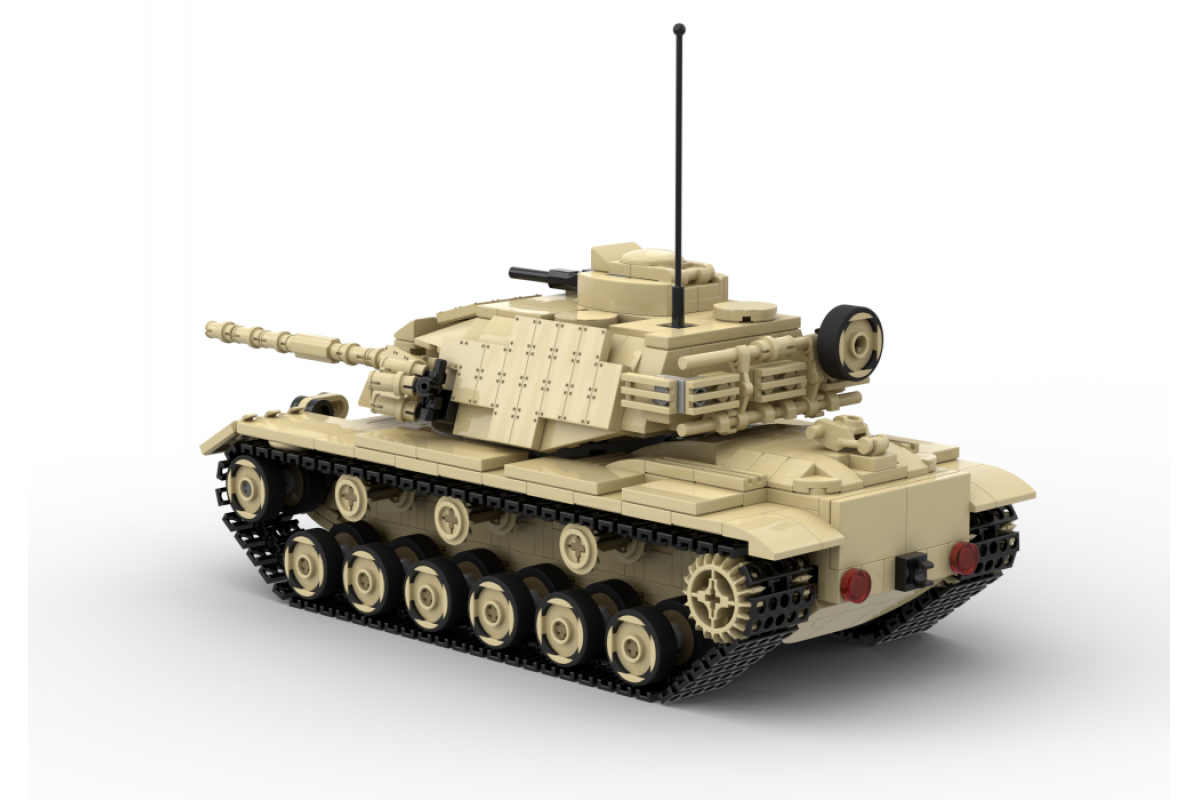 M60A1 Rise - US main battle tank - custom building Lego kits ...