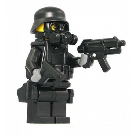 Lego custom - Swat Gas Mask With 2 Canisters