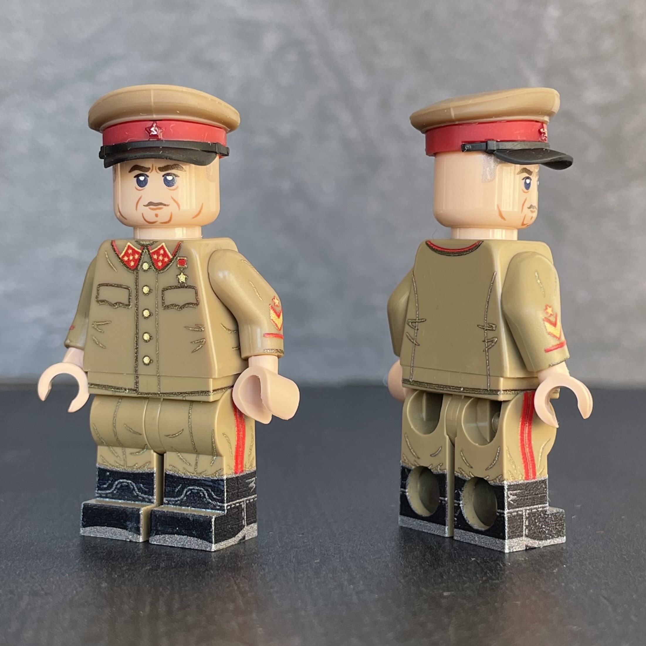 Red Army General Zhukov | Moscow Defense 1941 - custom printed Lego ...